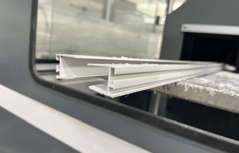 PVC UPVC window door frame profile production line – Fullwin Extruder ...