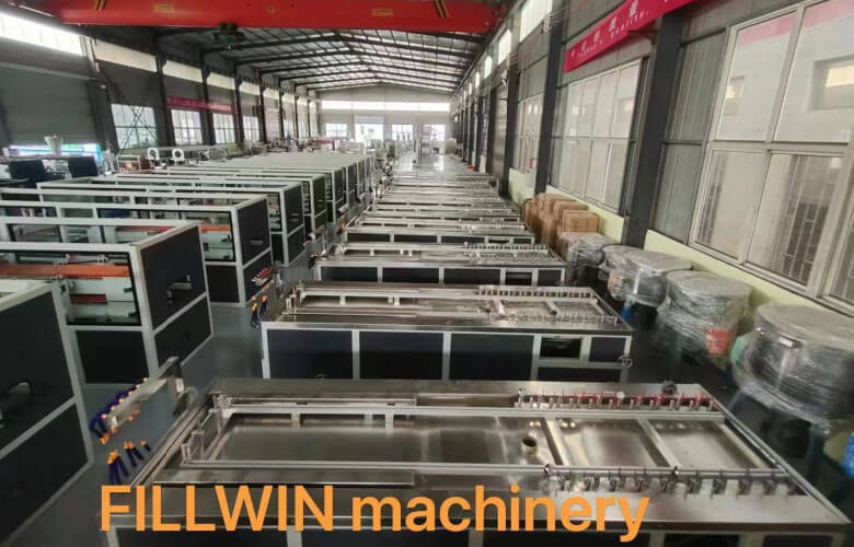 PVC UPVC window door frame profile production line – Fullwin Extruder ...